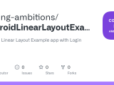 Github Coding Ambitions Androidlinearlayoutexample Android Linear