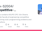 Github Mark S2004 Competitive Programming Problems This Repo