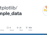 Github Matplotlib Sample Data