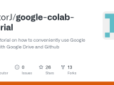 Github Wiktorj Google Colab Tutorial Basic Tutorial On How To