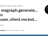 Msgraph Generated Models O Data Errors O Data Error Odataerror When