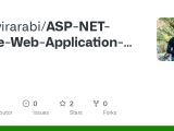 Github Tanvirarabi Asp Net Core Web Application With Sql Server