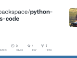 Github Usebackspace Python Class Code