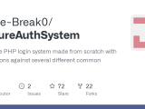 Secureauthsystem Php Login Php At Main Code Break0 Secureauthsystem