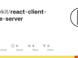 Github Dailykit React Client Node Server