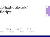 Github Github4schoolwork Testscript