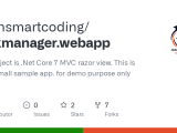 Github Learnsmartcoding Taskmanager Webapp This Project Is Net Core