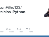 Github Edilsonfilho123 Exercicios Python