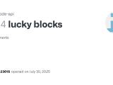 Lucky Blocks Issue 304 Bloxdy Code Api Github