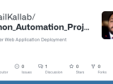 Github Ismailkallab Python Automation Project Multi Tier Web