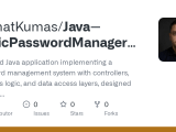 Github Serhatkumas Java Basicpasswordmanagersystem