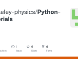 Github Berkeley Physics Python Tutorials