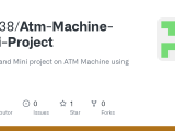 Github Avi438 Atm Machine Mini Project A Short And Mini Project On