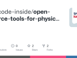 Github Sn Code Inside Open Source Tools For Physics Data Analysis
