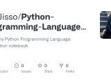 Github Kimjisso Python Programming Language Foundation This Is My