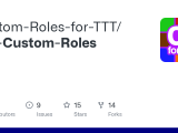 Github Custom Roles For Ttt Ttt Custom Roles