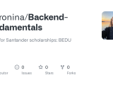 Github Sharonina Backend Fundamentals Project For Santander