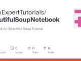 Github Techexperttutorials Beautifulsoupnotebook Notebook For