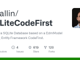 Github Msallin Sqlitecodefirst Creates A Sqlite Database Based On A