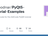 Github Janbodnar Pyqt5 Tutorial Examples Source Code For The Zetcode