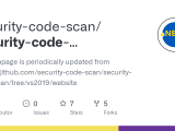 Security Code Scan Github Io Readme Md At Master Security Code Scan