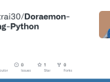 Github Rajatrai30 Doraemon Using Python
