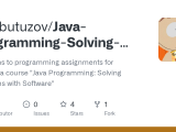 Github Stasbutuzov Java Programming Solving Problems With Software