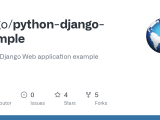 Github Fraigo Python Django Example Python Django Web Application