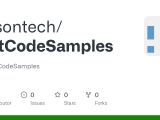 Github Larsontech Netcodesamples Dotnetcodesamples