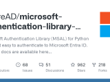 Microsoft Authentication Library For Python Sample Confidential Client