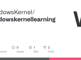 Github Windowskernel Windowskernellearning