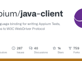 Github Appium Java Client Java Language Binding For Writing Appium