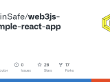 Github Chainsafe Web3js Example React App