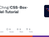 Github Roychng Css Box Model Tutorial