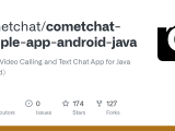 Github Cometchat Cometchat Sample App Android Java Voice Video