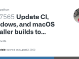 Update Ci Windows And Macos Installer Builds To Openssl 3 0 10