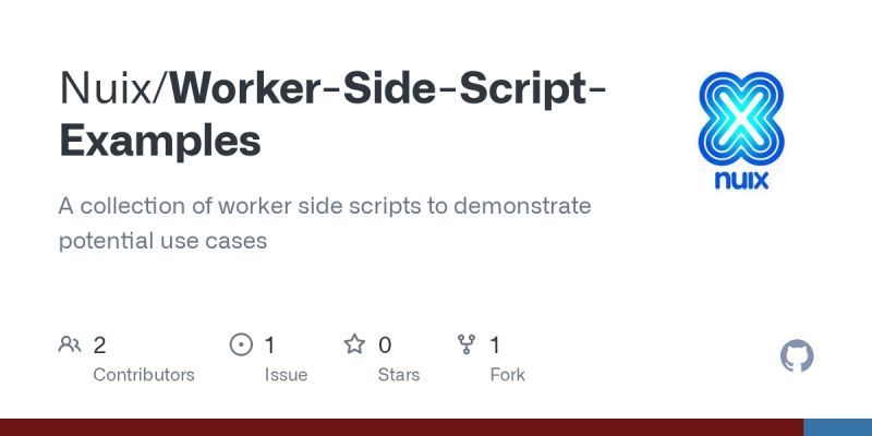 GitHub - Nuix/Worker-Side-Script-Examples: A collection of worker side ...