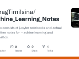Github Anuragtimilsina Machine Learning Notes This Repo Consists Of