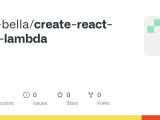 Github Izzy Bella Create React App Lambda