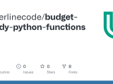Github Upperlinecode Budget Buddy Python Functions