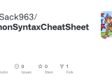 Github Sadsack963 Pythonsyntaxcheatsheet
