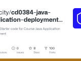 Github Udacity Cd0384 Java Application Deployment Projectstarter