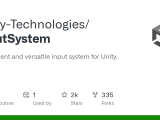 Github Unity Technologies Inputsystem An Efficient And Versatile