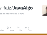 Github Dev Faiz Javaalgo All Algorithms Implemented In Java