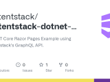 Github Contentstack Contentstack Dotnet Graphql Example Asp Net Core