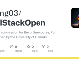 Github Joeng03 Fullstackopen Exercise Submission For The Online