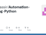 Github Mofassir Automation Using Python