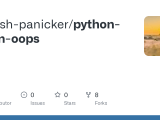 Github Ashish Panicker Python Learn Oops