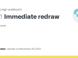 Immediate Redraw Issue 161 Flekschas Regl Scatterplot Github