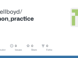 Github Russellboyd Python Practice